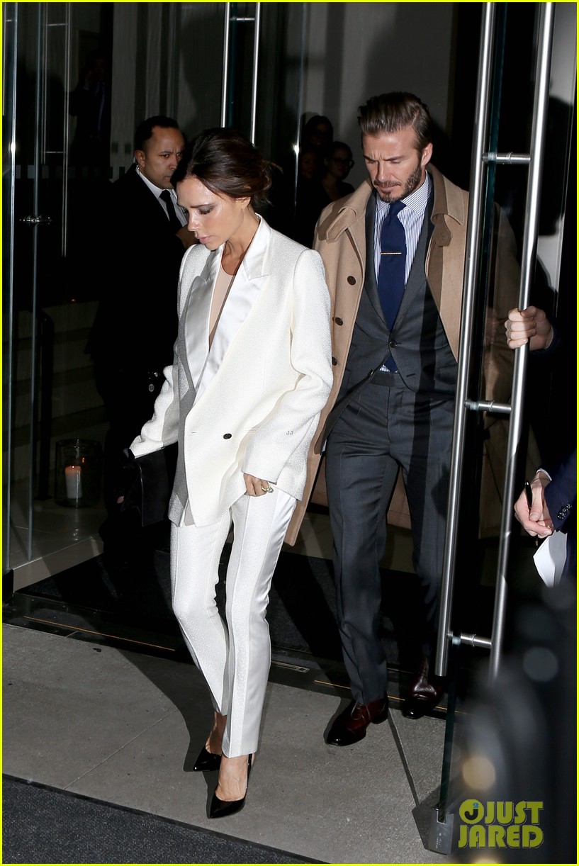 David & Victoria Beckham Do Date Night in Snowy NYC: Photo 3572534 ...