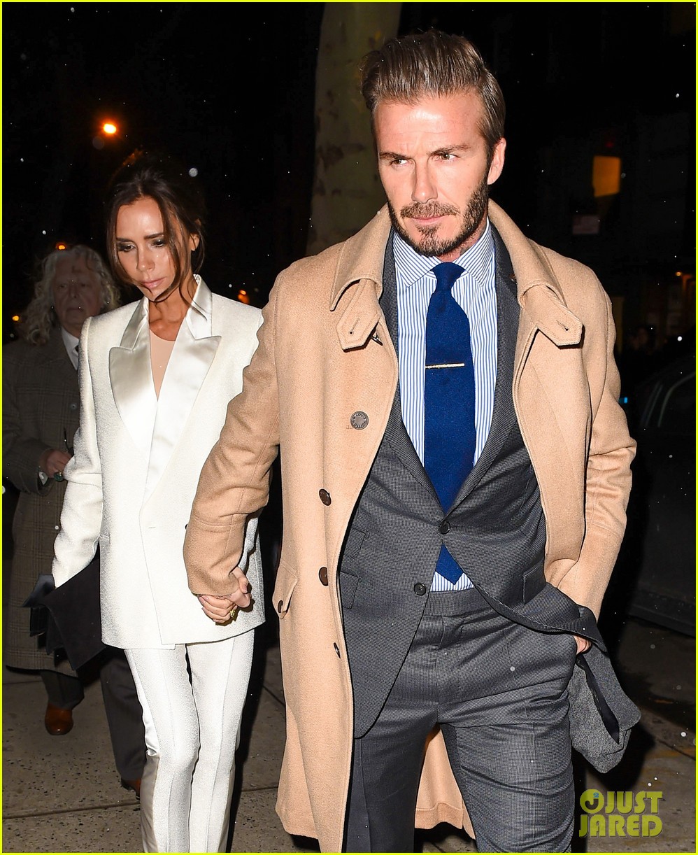 David & Victoria Beckham Do Date Night in Snowy NYC: Photo 3572546 ...