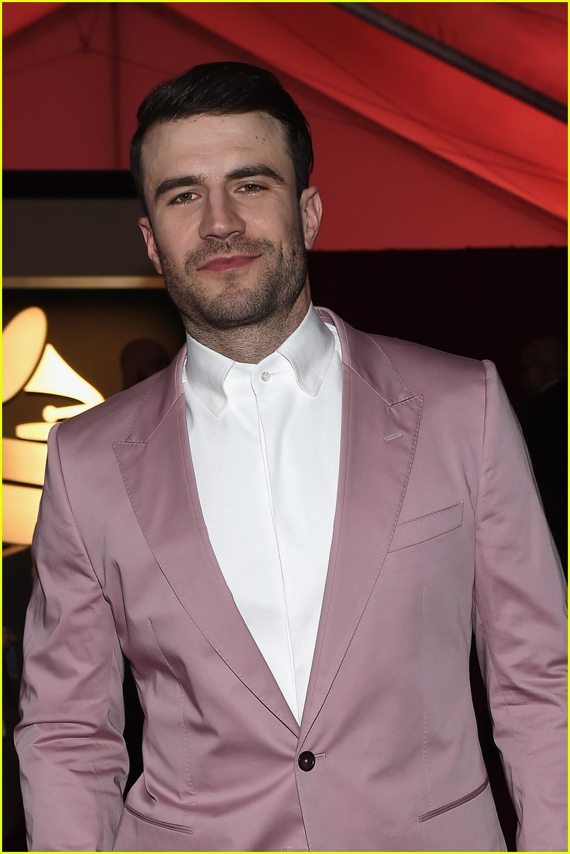Sam Hunt Rocks a Pink Suit at Grammys 2016!: Photo 3579271 | Grammys ...