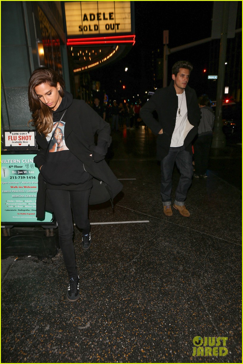 John Mayer Brings Mystery Girl to Adele Concert: Photo 3576865 | John Mayer Photos | Just Jared ...