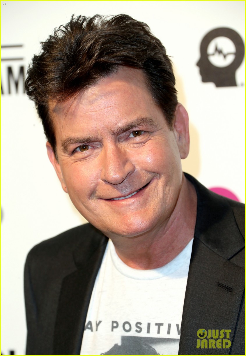 Charlie Sheen Makes Rare Appearance at Oscar Viewing Party: Photo ...
