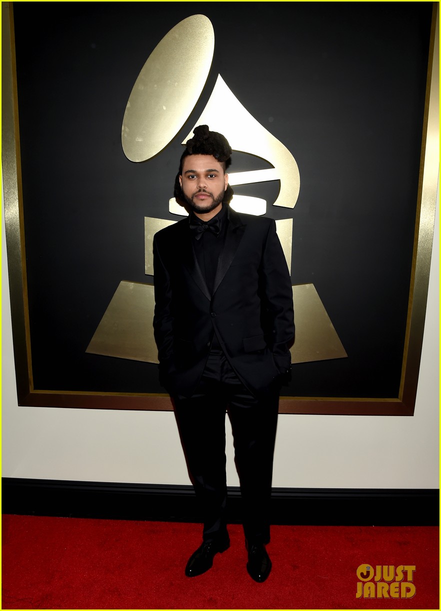 The Weeknd & Girlfriend Bella Hadid Hit Grammys 2016 Red Carpet!: Photo ...