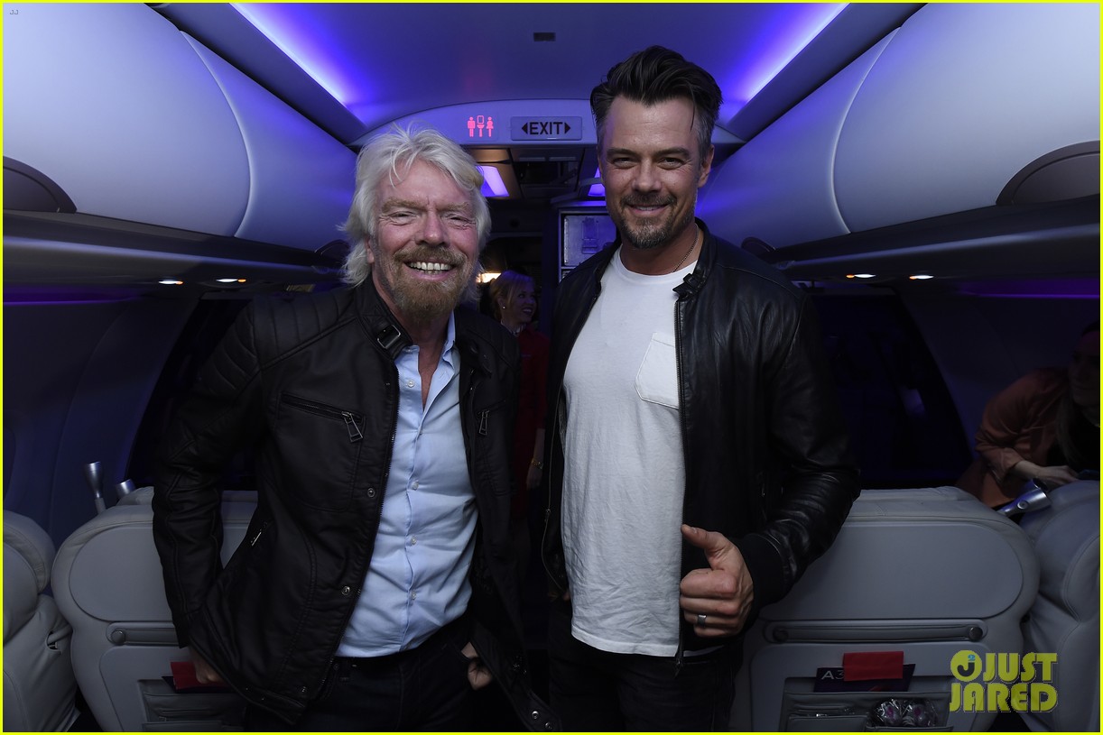 Josh Duhamel Takes Flight On Virgin America's Inaugural San Francisco ...