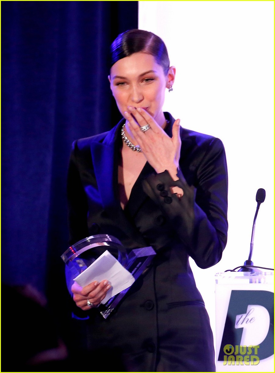 Bella Hadid Gets Support From Gigi The Weeknd At Daily Front Row