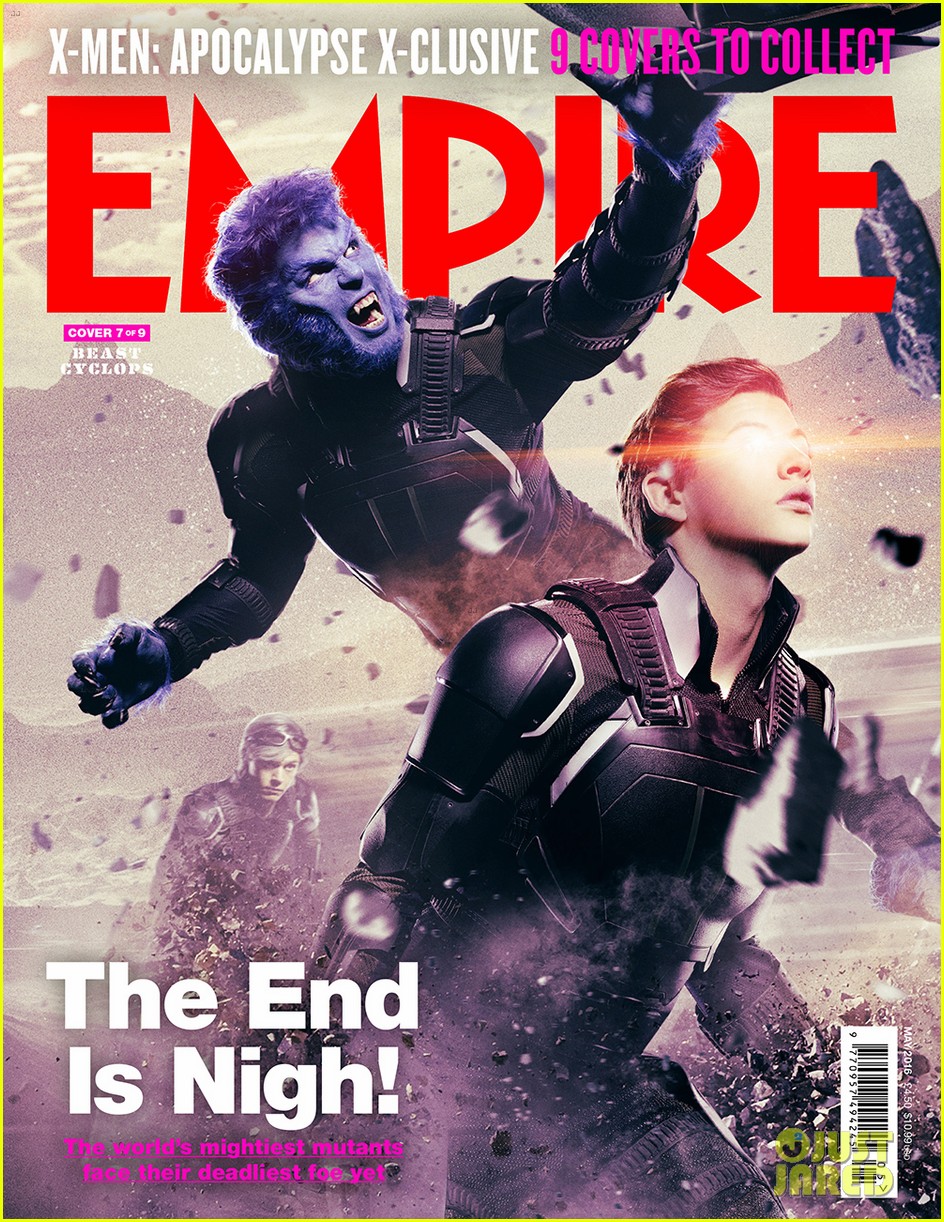 Jennifer Lawrence & 'X-Men: Apocalypse' Stars Cover 'Empire': Photo ...