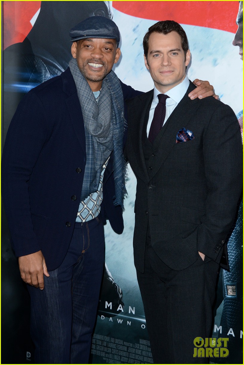 Will Smith Steps Out to Support 'Batman v Superman' Stars at NYC ...