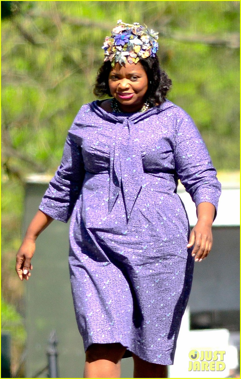 Taraji P. Henson & Octavia Spencer Wear Period Costumes on 'Hidden ...