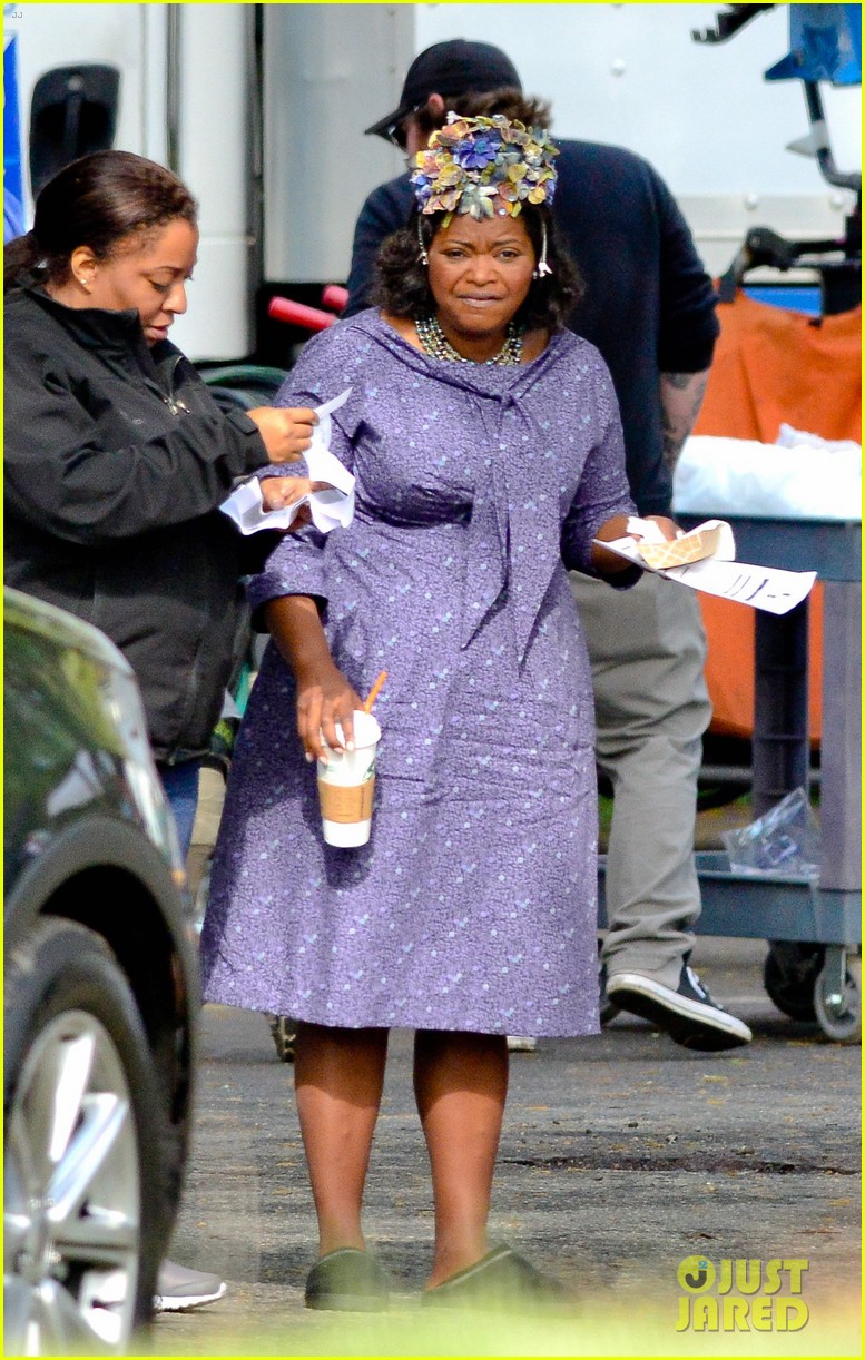 Taraji P. Henson & Octavia Spencer Wear Period Costumes on 'Hidden ...