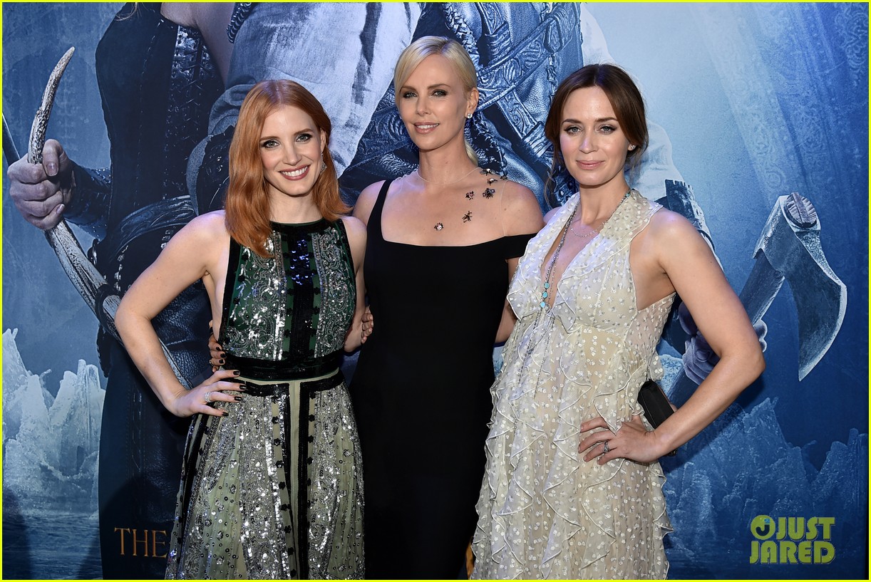 Chris Hemsworth & Jessica Chastain Attend 'The Huntsman' Premiere ...