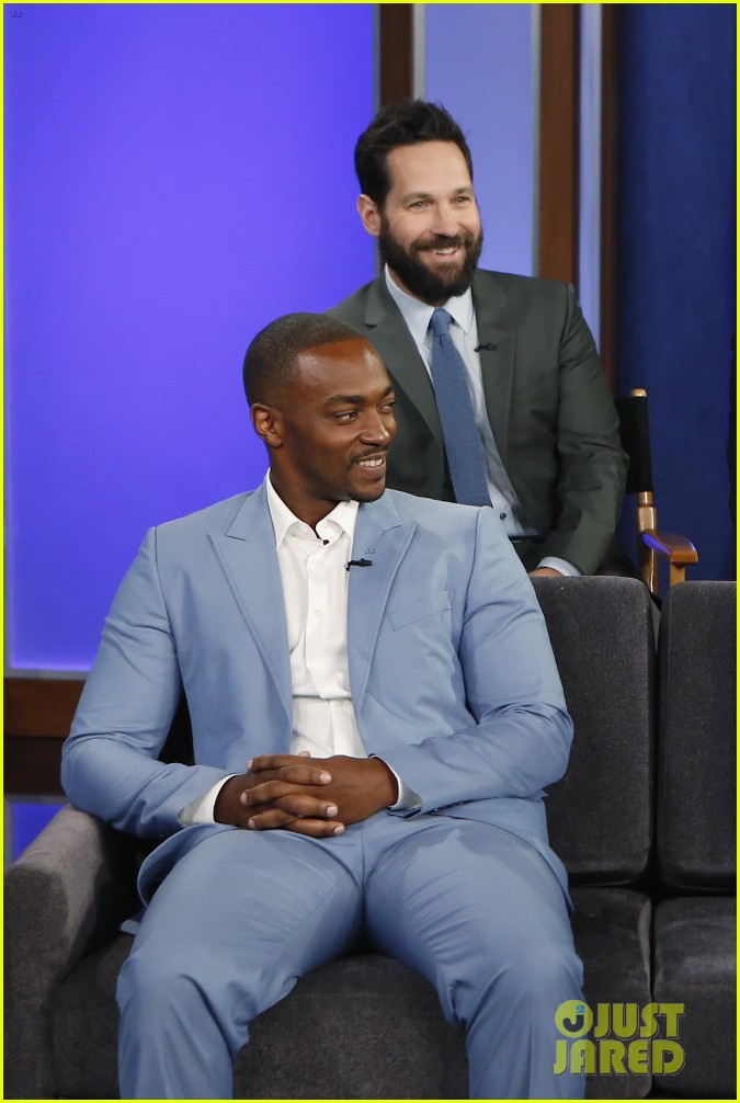 Chris Evans, Sebastian Stan, Anthony Mackie & Paul Rudd Face Off In ...