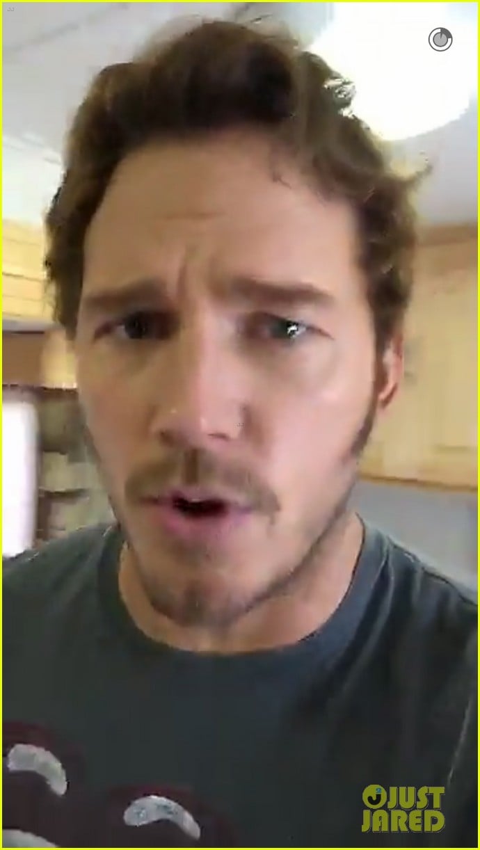 Chris Pratt Joins Snapchat - See His First Posts!: Photo 3623227 ...