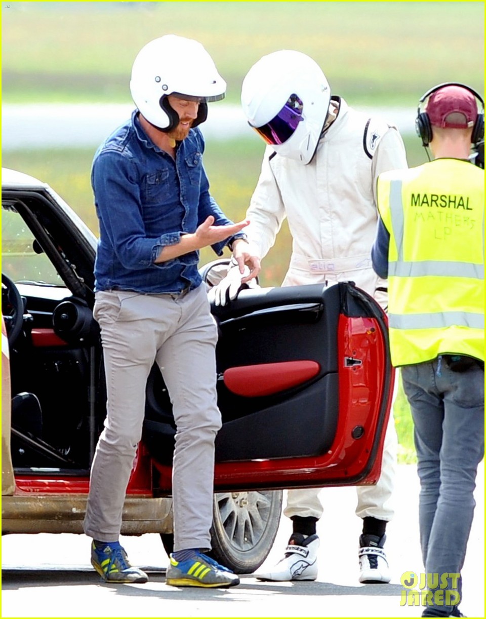 Damian Lewis Films Guest Appearance on 'Top Gear' in London: Photo ...