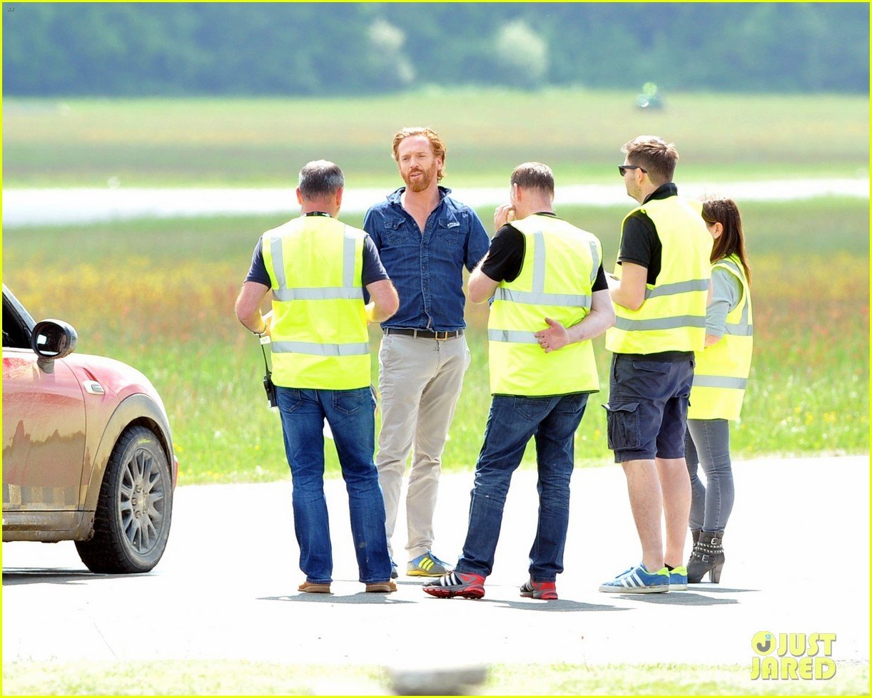 Damian Lewis Films Guest Appearance on 'Top Gear' in London: Photo ...