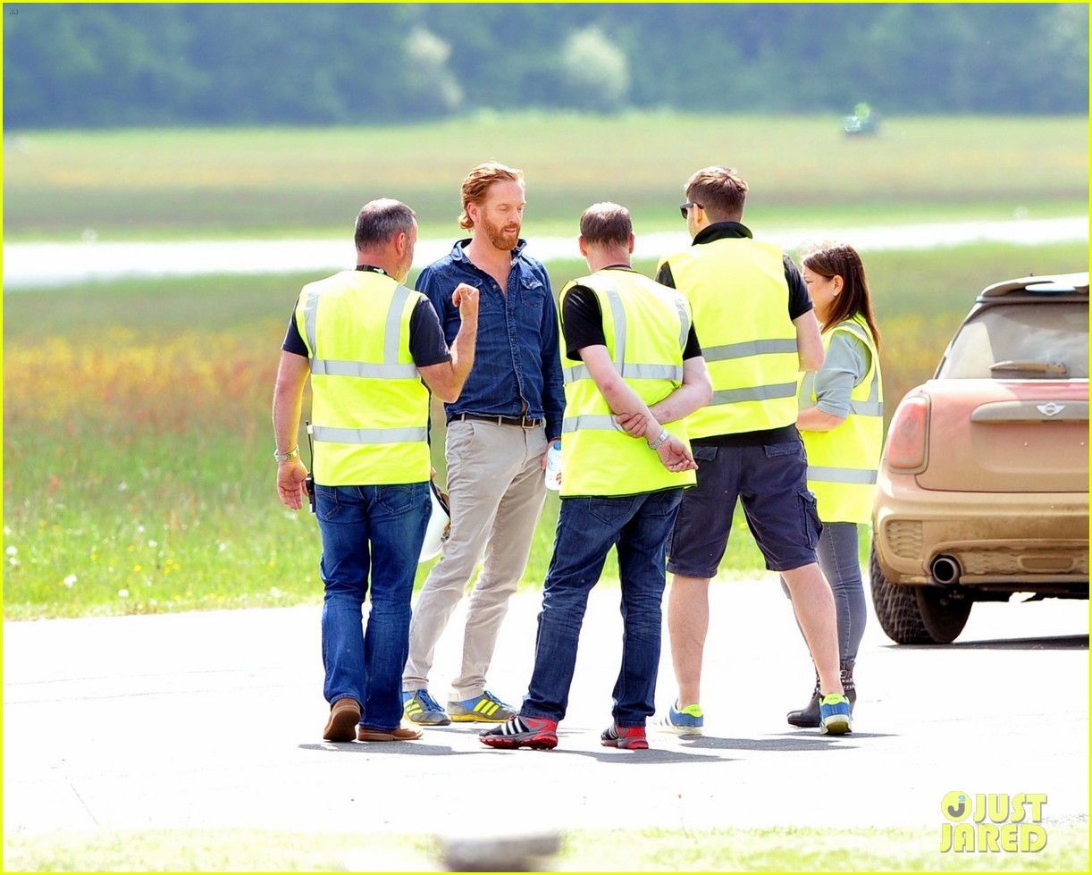 Damian Lewis Films Guest Appearance on 'Top Gear' in London: Photo ...