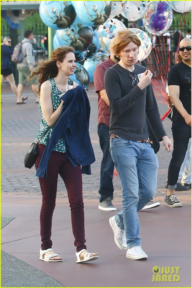 Domhnall Gleeson Spends the Day at Disneyland With Rumored Girlfriend ...