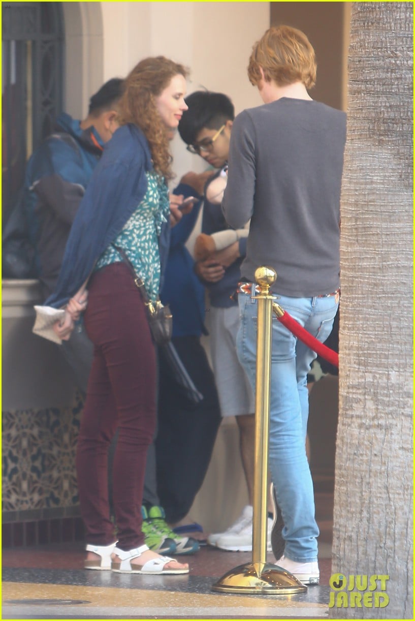 Domhnall Gleeson Spends the Day at Disneyland With Rumored Girlfriend ...