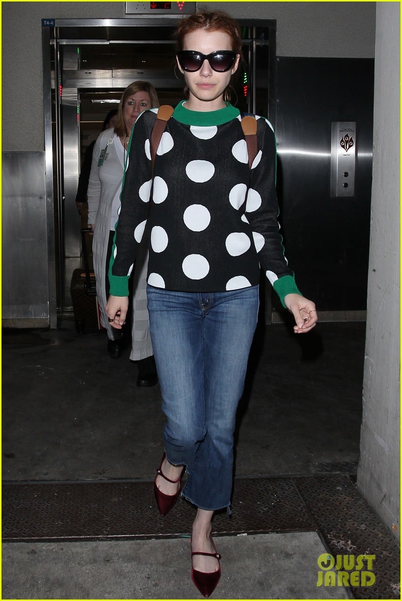 Emma Roberts Wears Her Met Gala Braids In Los Angeles: Photo 3648010 ...