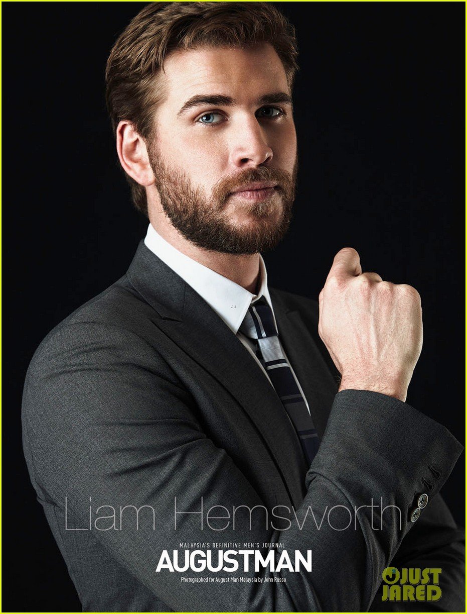 Photo: liam hemsworth august man exclusive 05 | Photo 3667585 | Just ...