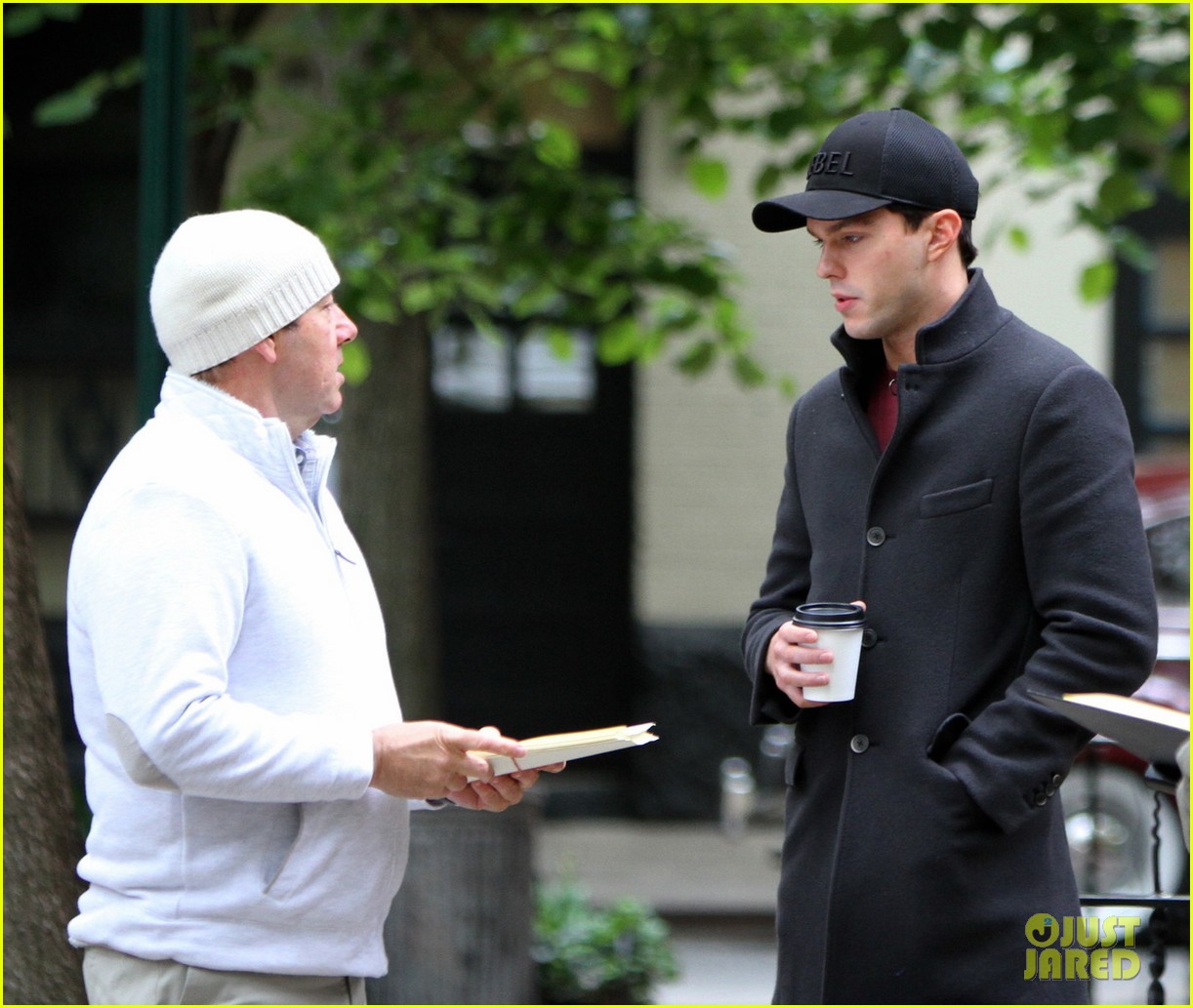 Nicholas Hoult Chats With Kevin Spacey Ahead of 'Rebel In The Rye ...