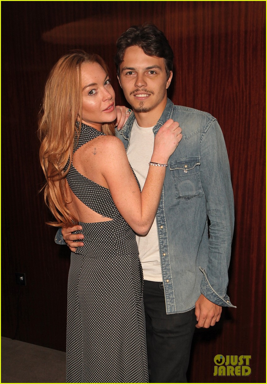 Lindsay Lohan & Fiance Egor Tarabasov Have Date Night At 'Alice Through ...