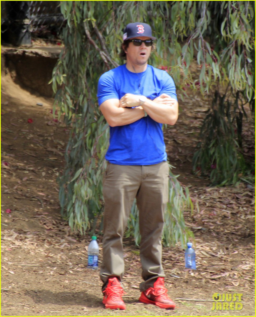 Mark Wahlberg & Wife Rhea Durham Cheer On Their Son at Soccer Game ...