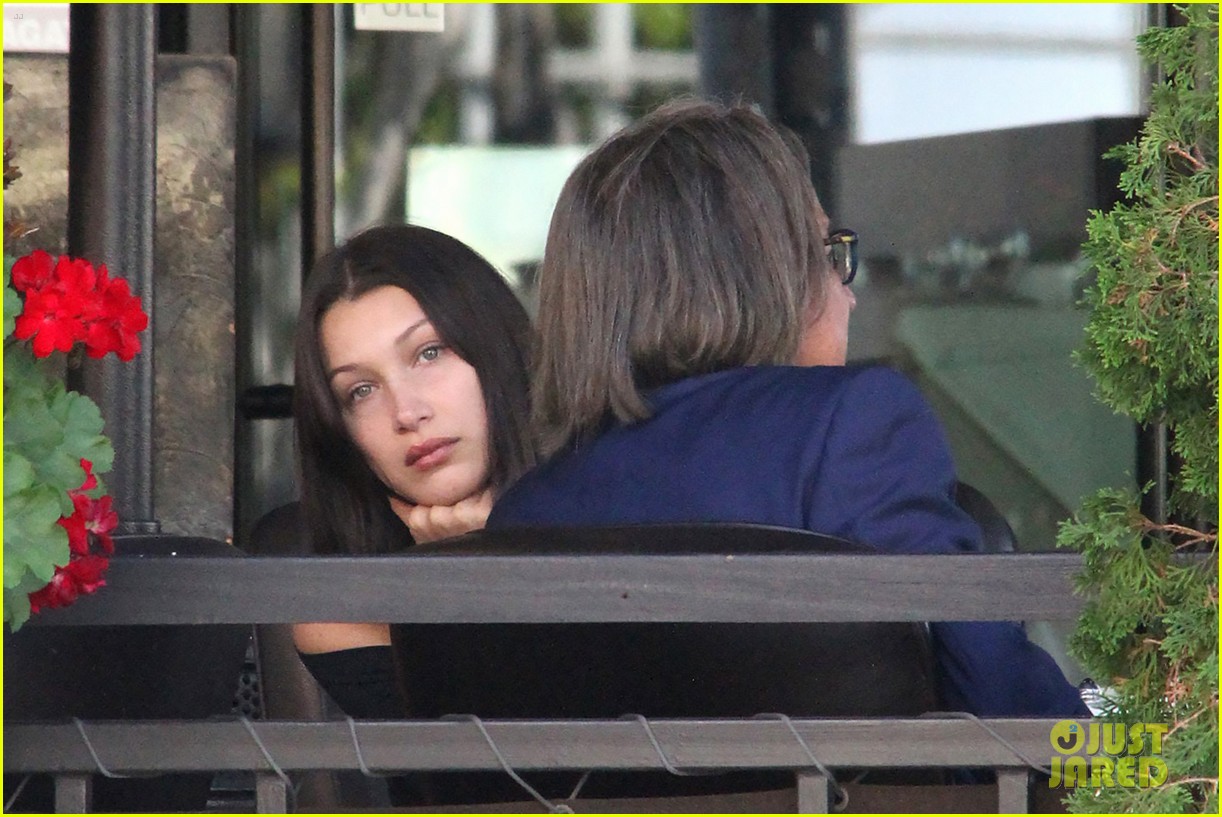Bella Hadid Treats Dad Mohamed To Lunch For Father's Day: Photo 3686458 ...