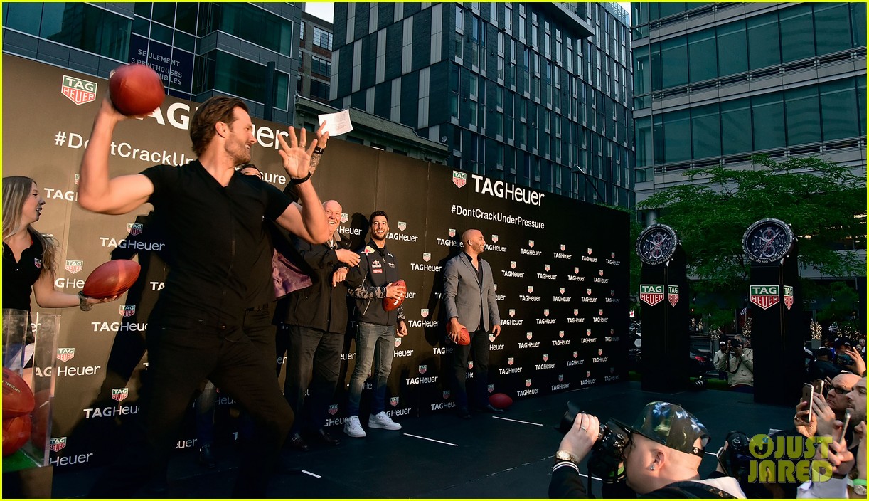 Tom Brady Represents Tag Heuer at Montreal Grand Prix!: Photo 3680876 ...
