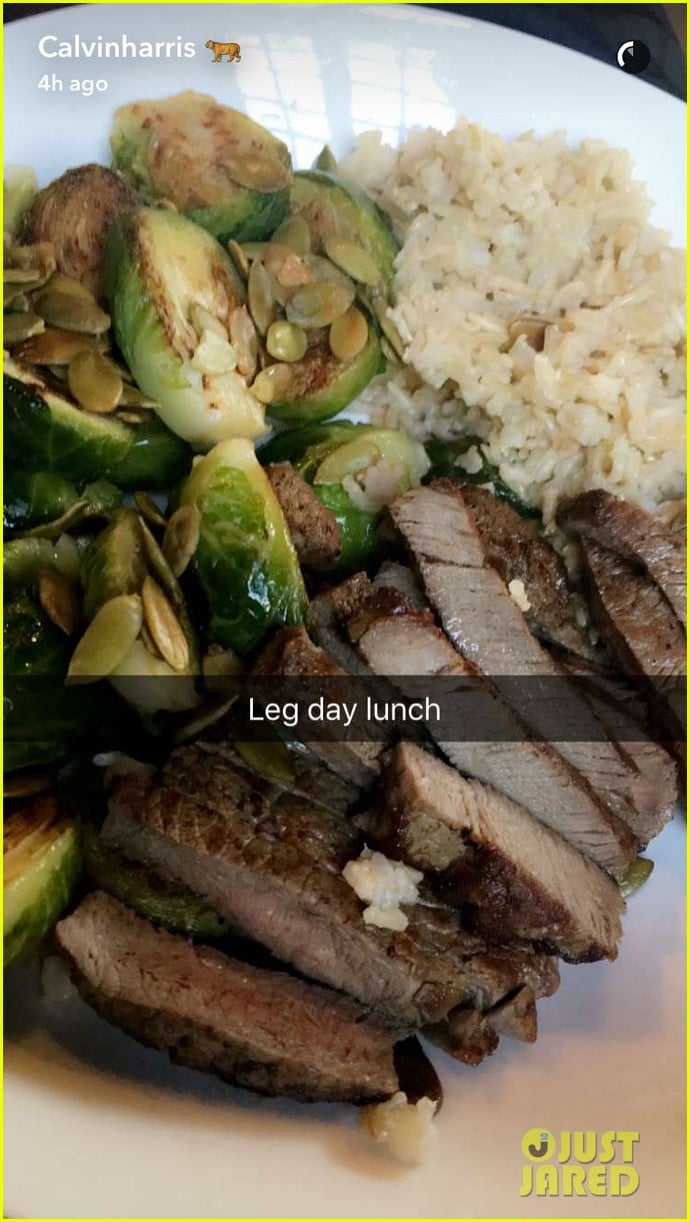 Newly-Single Calvin Harris Goes Shirtless in Hot Snapchat Pics: Photo ...