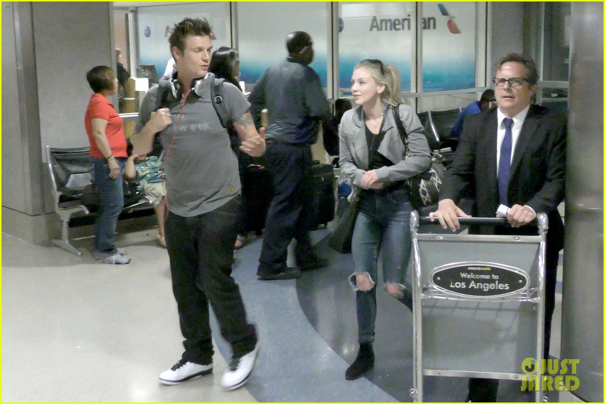Nick Carter & Emily Kinney Excitedly Meet Each Other!: Photo 3670544 ...