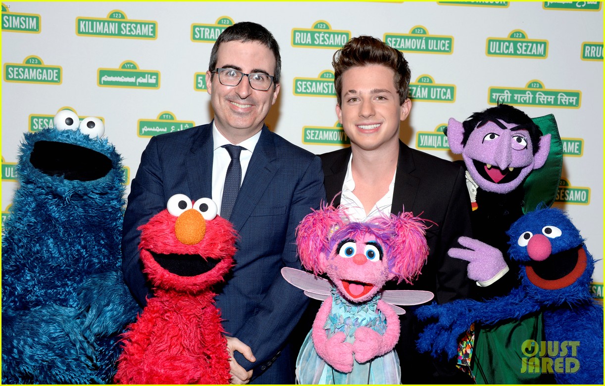 Charlie Puth Takes the Stage with Elmo at 'Sesame Street' Benefit ...
