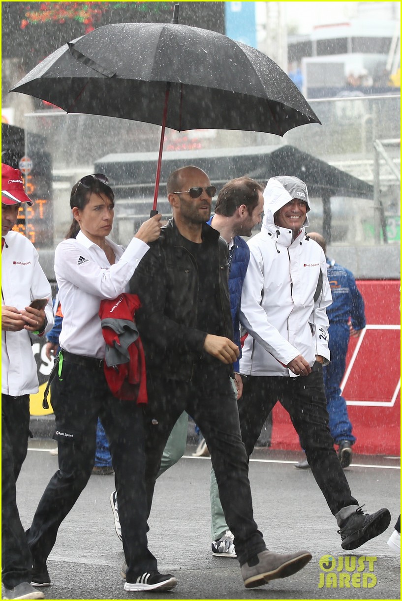Patrick Dempsey & Jason Statham Cheer on Racers at Le Mans: Photo ...