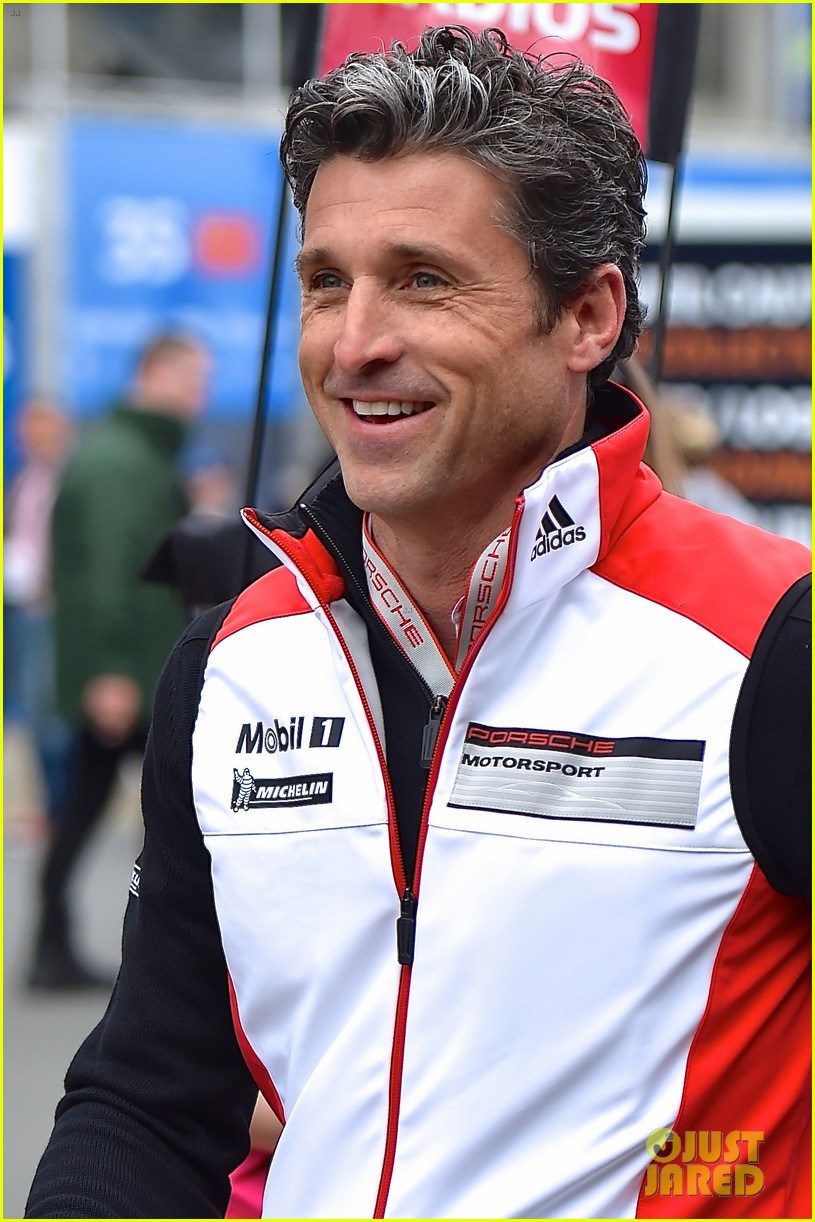 Patrick Dempsey & Jason Statham Cheer on Racers at Le Mans: Photo ...