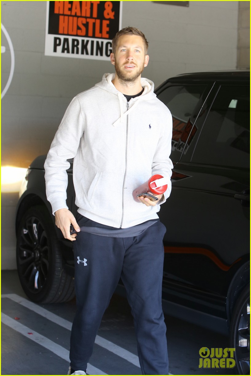 Calvin Harris Is All Smiles Despite Feeling 'Betrayed' by Taylor Swift ...