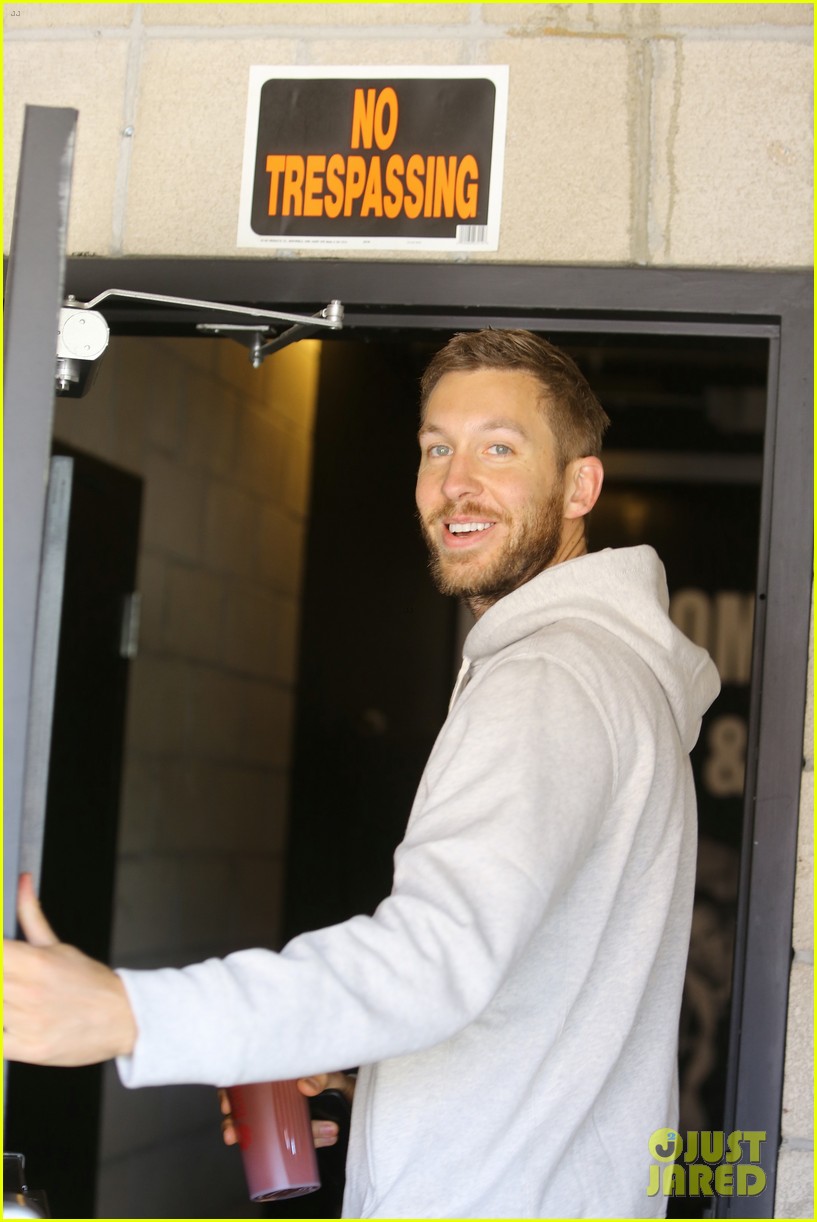 Calvin Harris Is All Smiles Despite Feeling 'Betrayed' by Taylor Swift ...