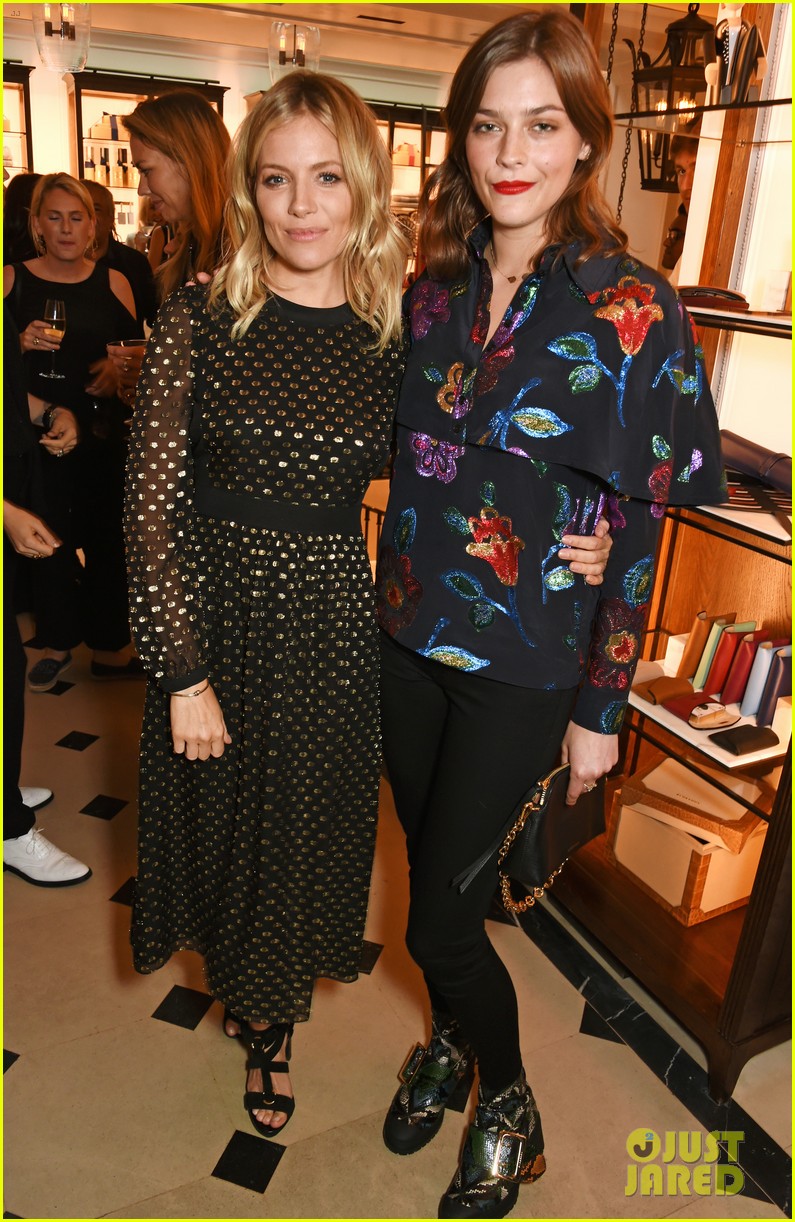 Sienna Miller Celebrates Launch Of Wendy Rowe's First Book 'Eat ...