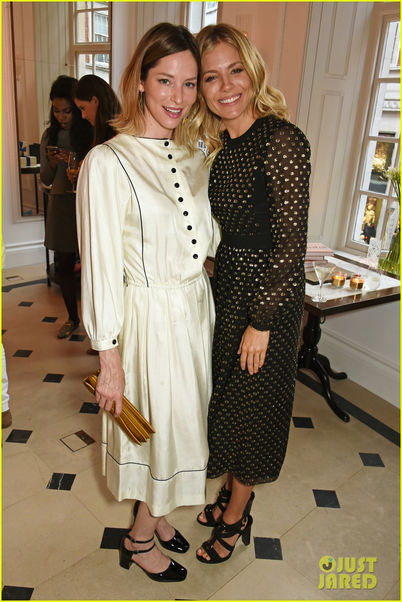 Sienna Miller Celebrates Launch Of Wendy Rowe's First Book 'Eat ...