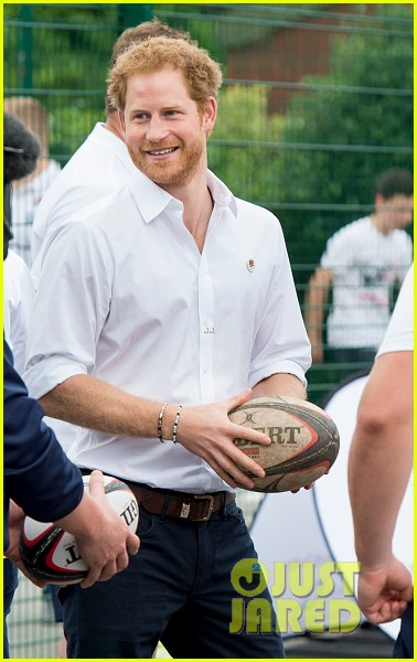 Prince William Attends Soccer Match as Prince Harry Plays Rugby!: Photo ...