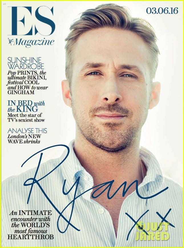 Photo: ryan gosling es magazine cover 01 | Photo 3671160 | Just Jared ...