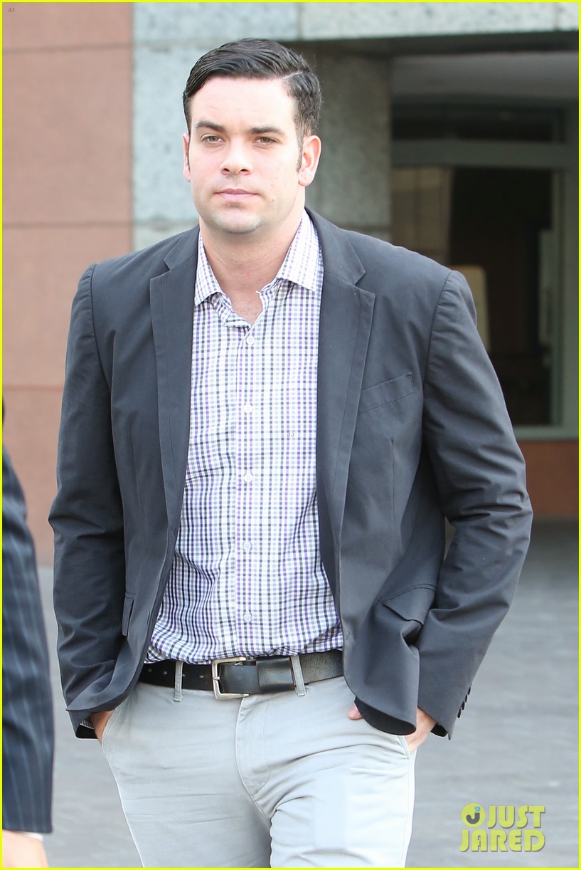 Mark Salling Heads Out Of Court Following Preliminary Hearing: Photo ...
