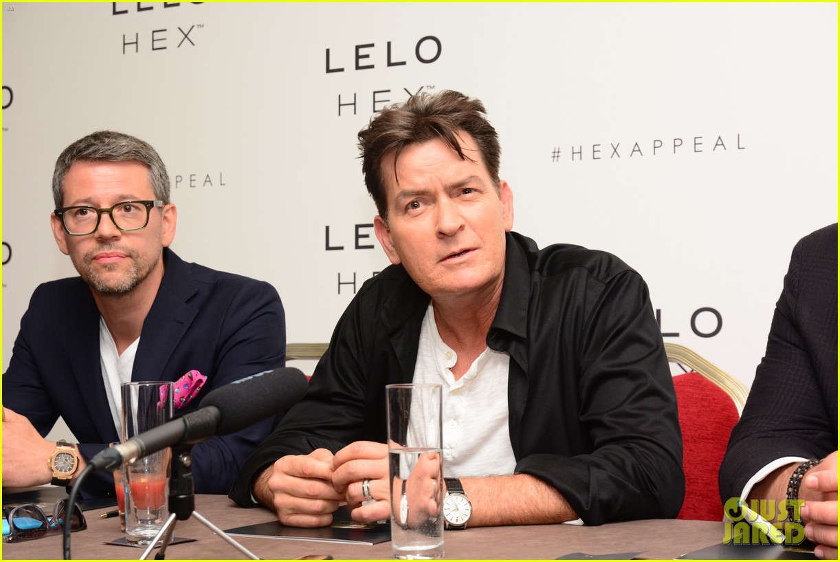 Charlie Sheen Becomes Brand Ambassador For LELO HEX Condoms!: Photo ...