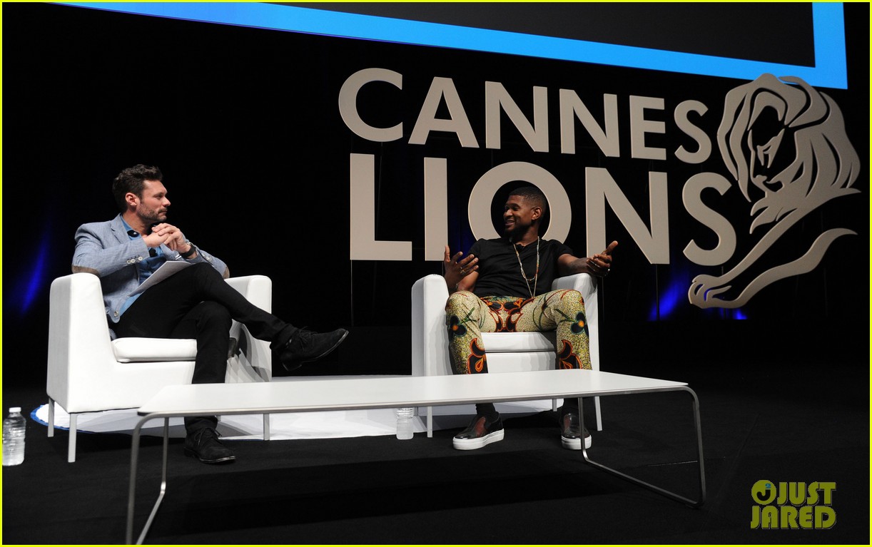Usher & Ryan Seacrest Talk Future Plans At Cannes Lions Festival 2016 ...