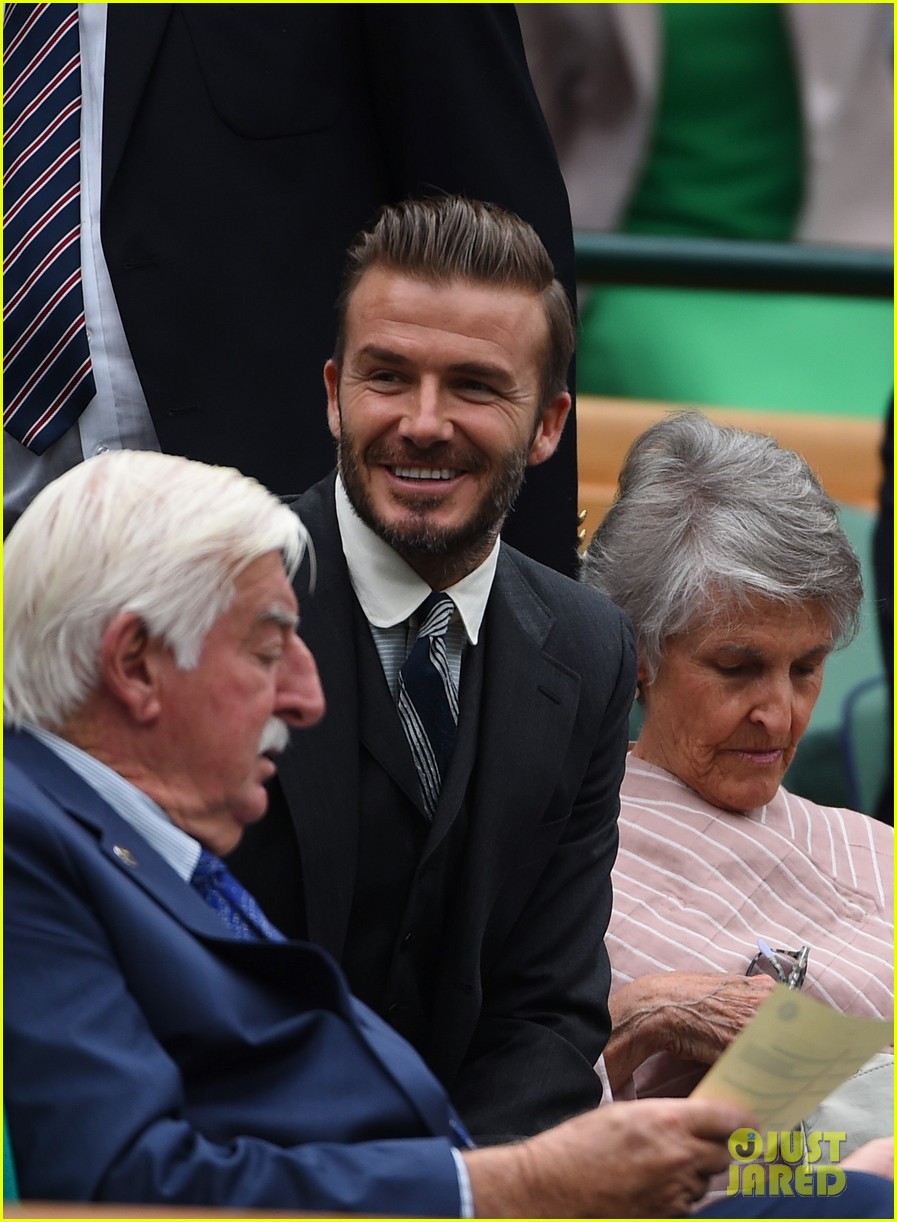 David Beckham Takes His Mom to the Wimbledon Championships: Photo ...