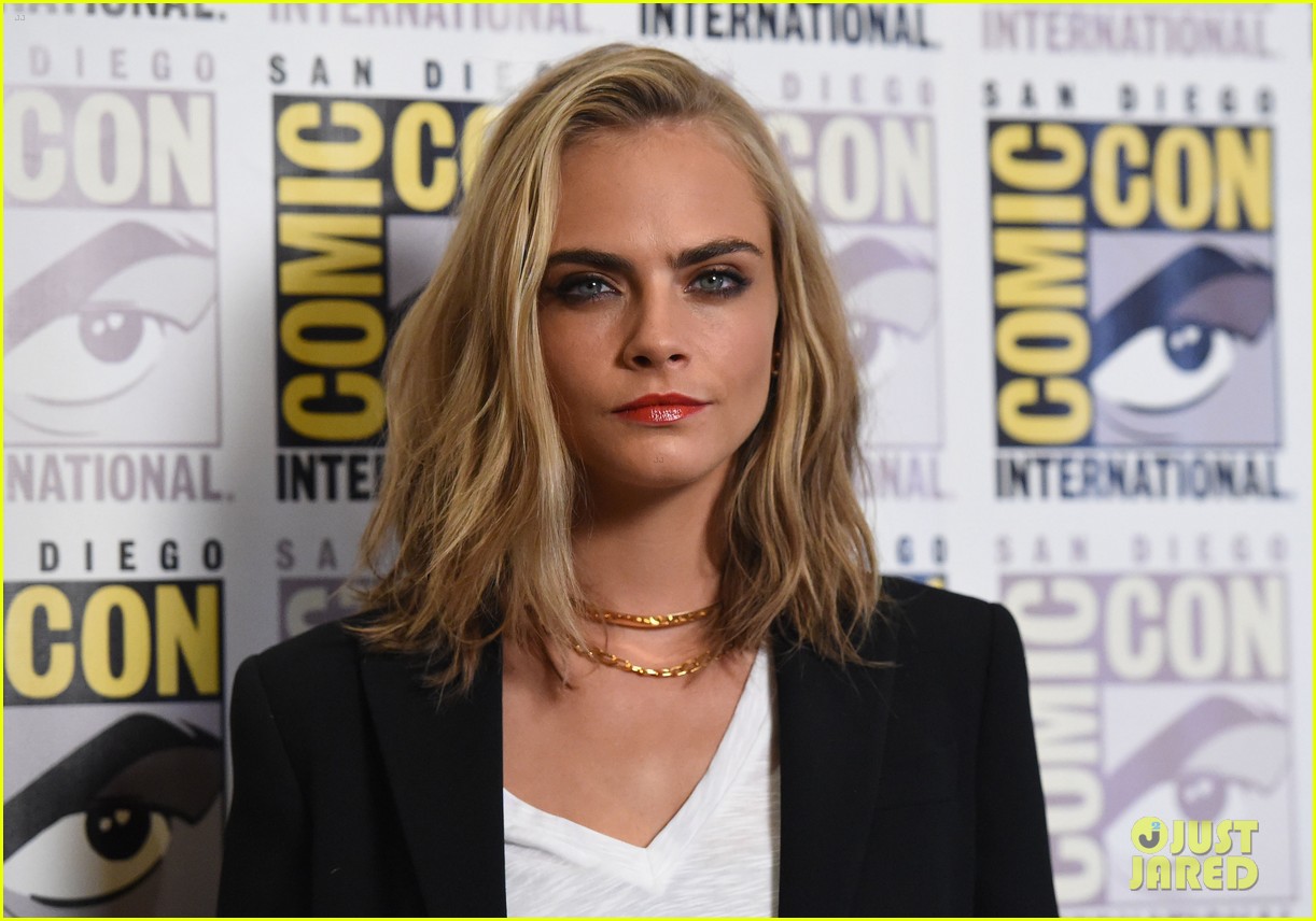 Cara Delevingne Debuts New Haircut at 'Valerian' Comic-Con Panel: Photo ...