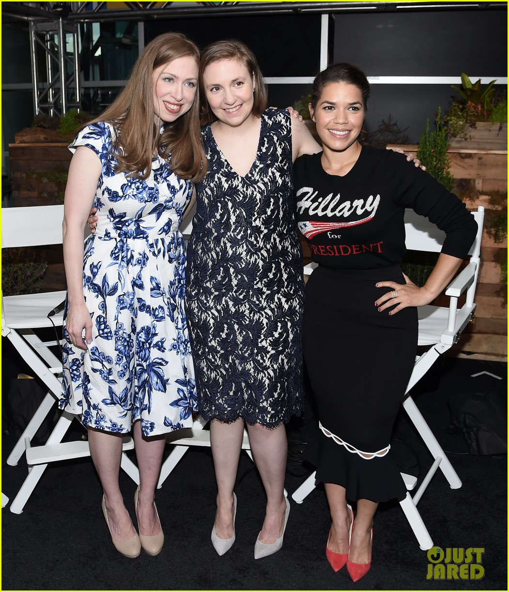Lena Dunham & America Ferrera Bash Donald Trump in DNC Speech (Video ...