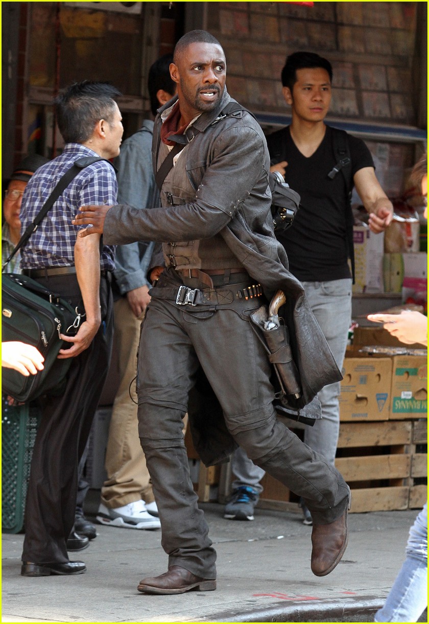 Idris Elba Films 'Dark Tower' Scenes with Tom Taylor as Jake!: Photo ...