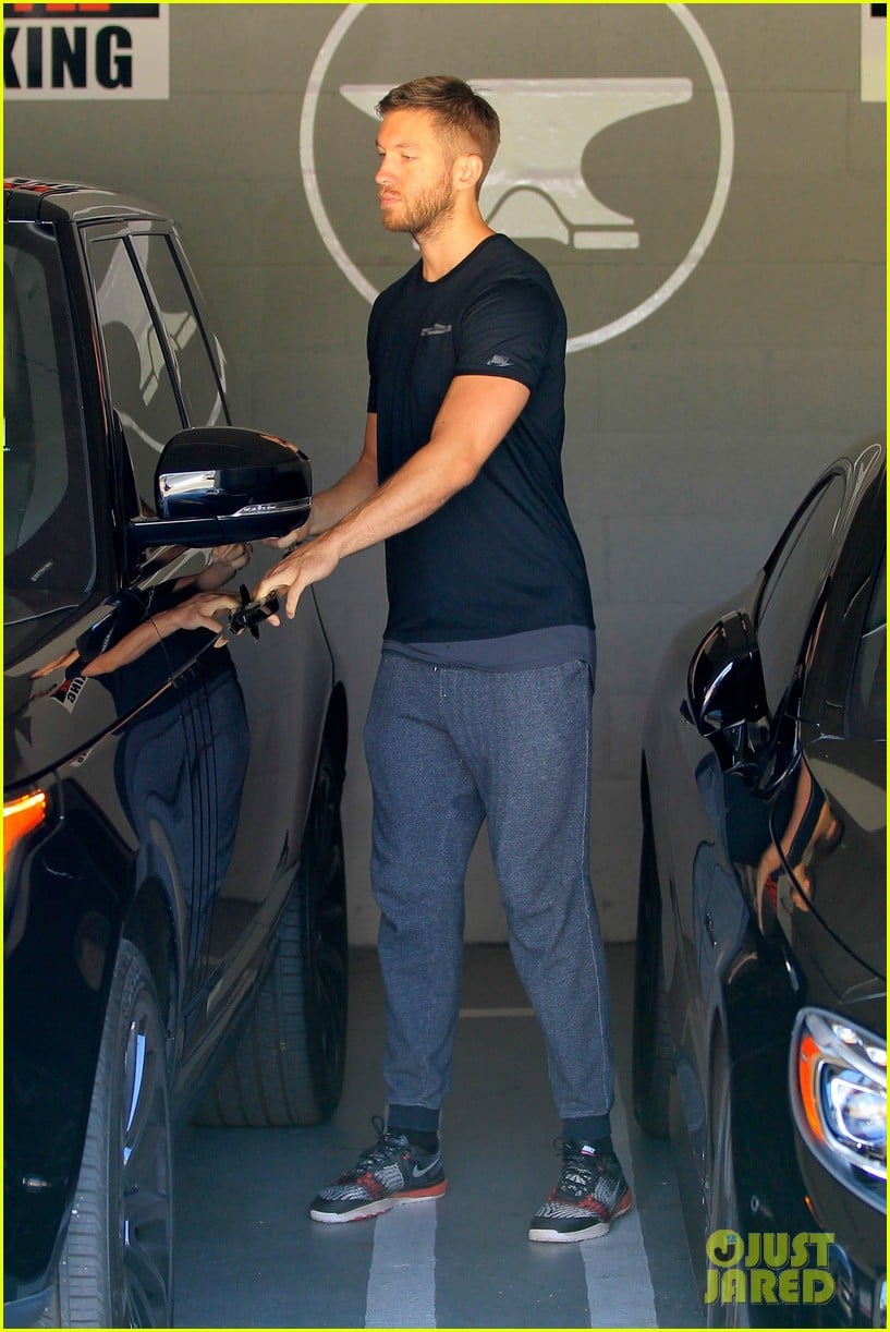 Calvin Harris Gets In a Workout After the Fourth of July: Photo 3699697 ...
