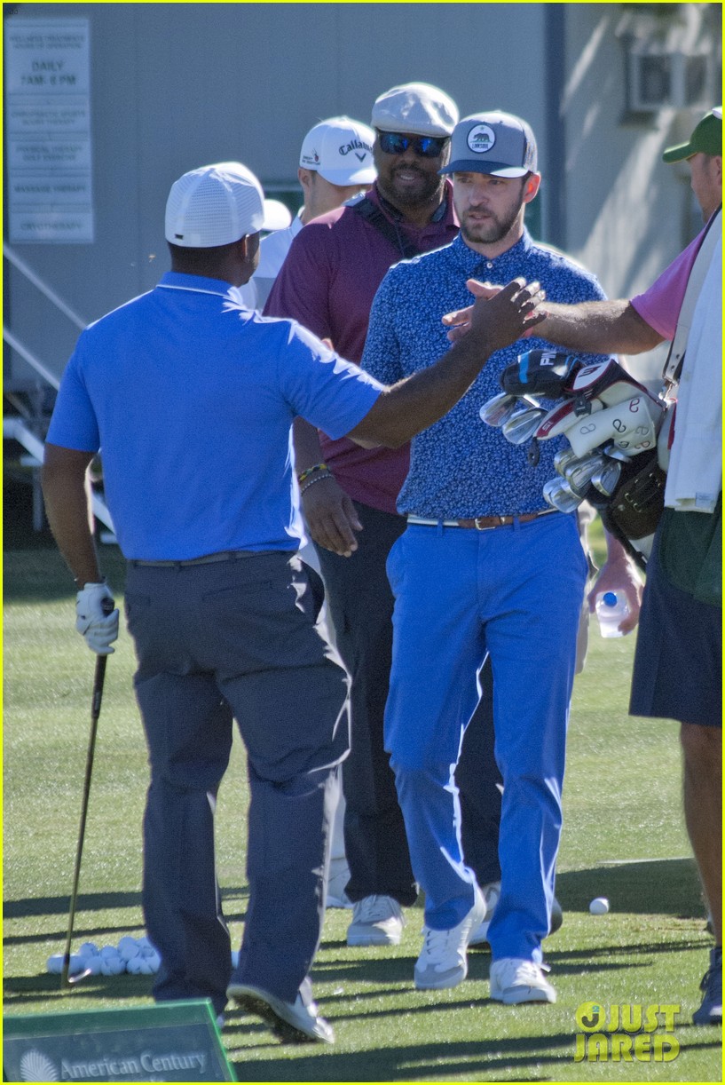 Justin Timberlake Hits the Green at Lake Tahoe Golf Tournament: Photo ...