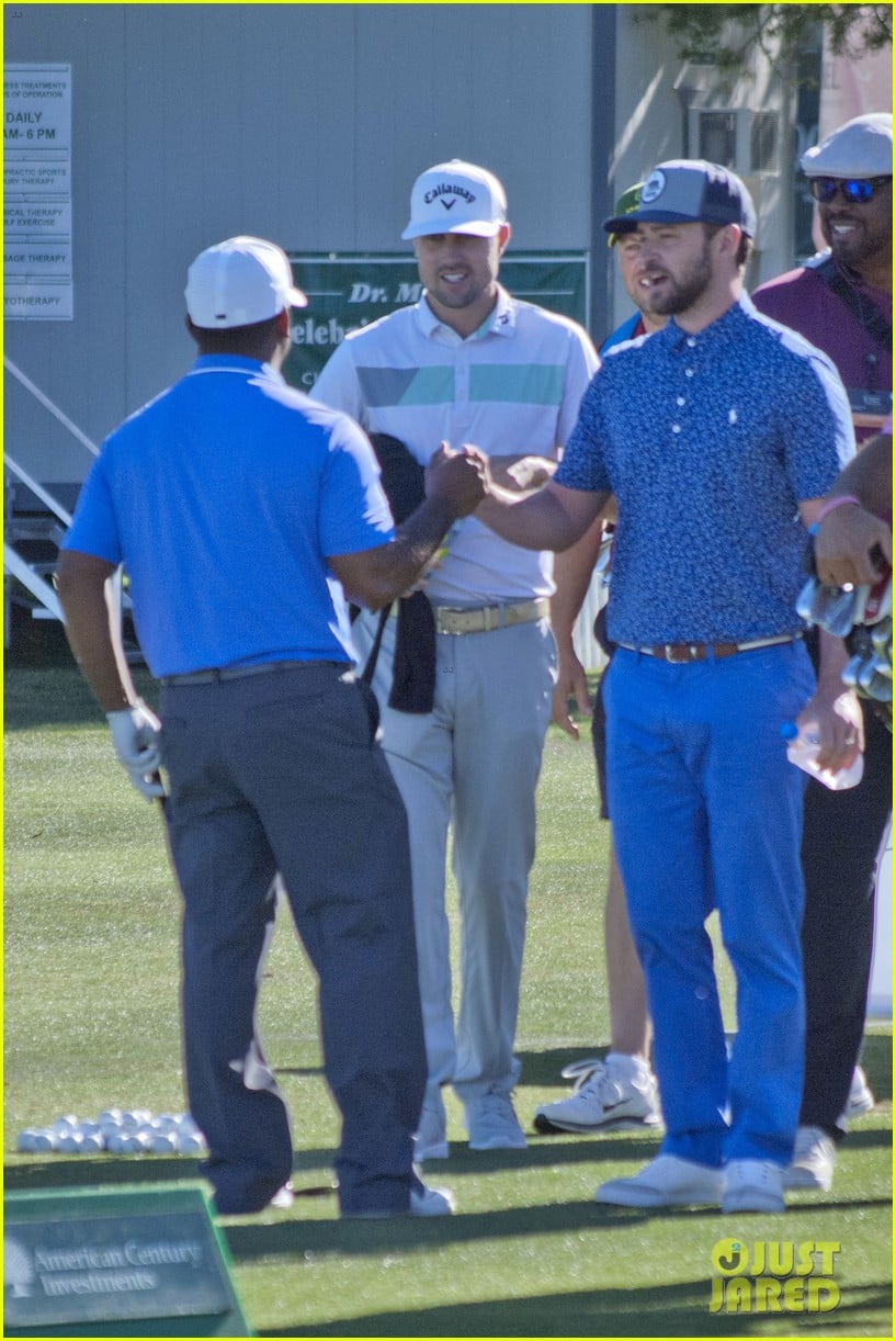 Justin Timberlake Hits the Green at Lake Tahoe Golf Tournament: Photo ...