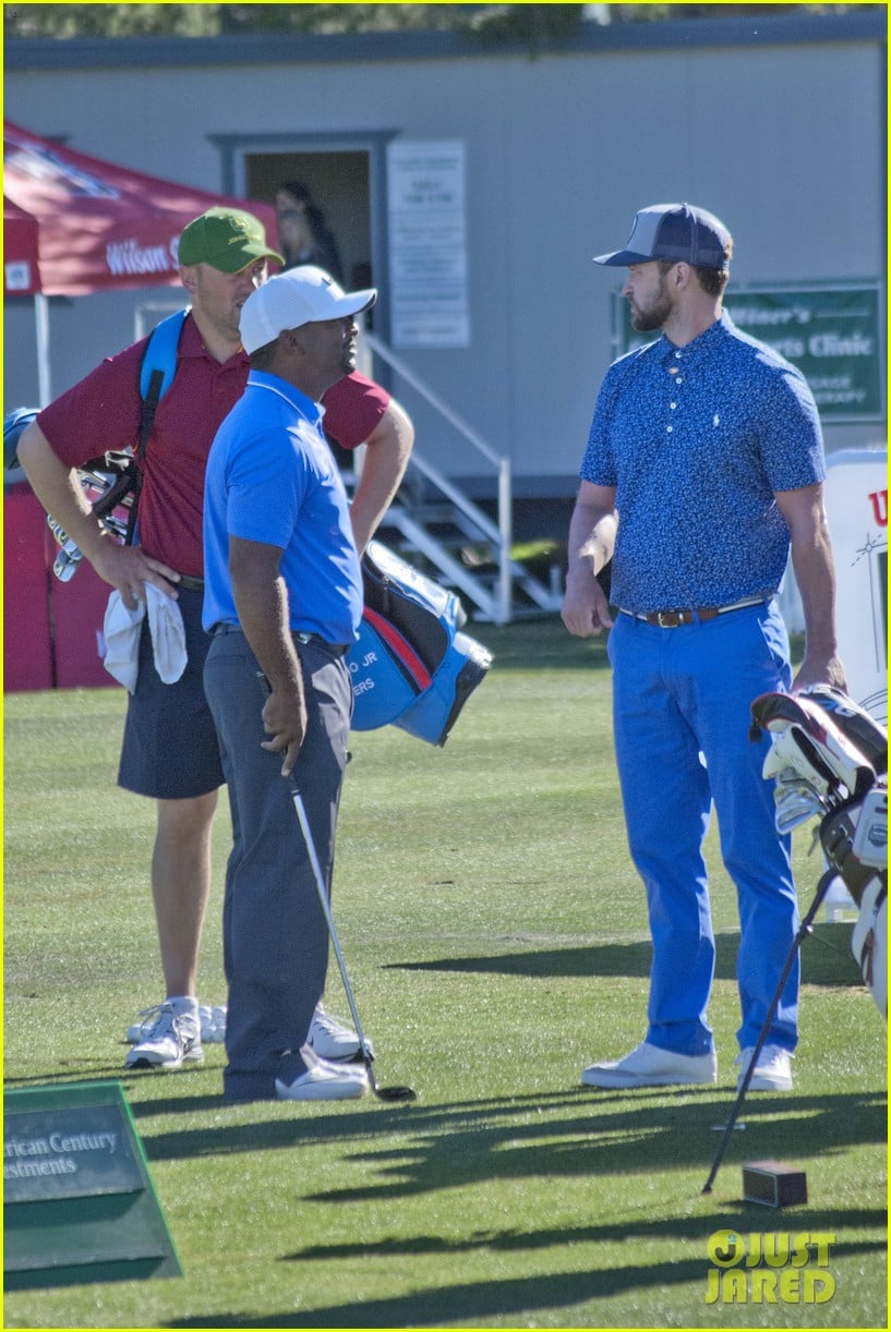 Justin Timberlake Hits the Green at Lake Tahoe Golf Tournament: Photo ...