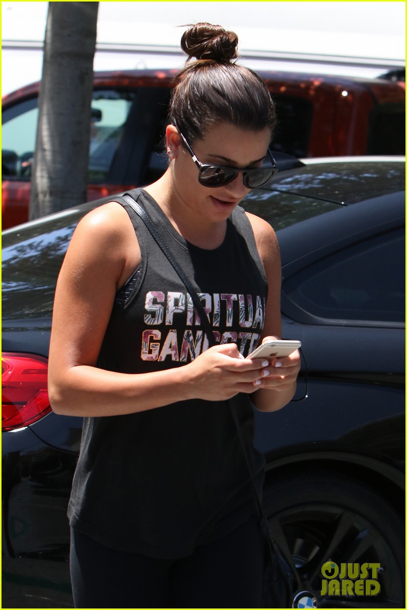 Lea Michele Ditches Her Blonde Highlights For 'Scream Queens' Season ...